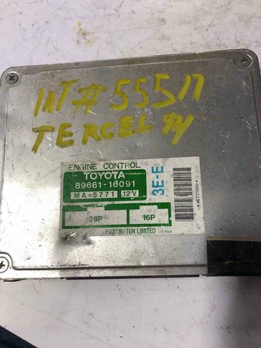 1991-94 TOYOTA TERCEL ENGINE CONTROL MODULE # 89661-16091 | eBay