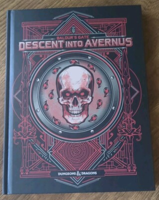D&D 5E Baldur's Gate: Descent Into Avernus Alternate Cover Art Alt | eBay