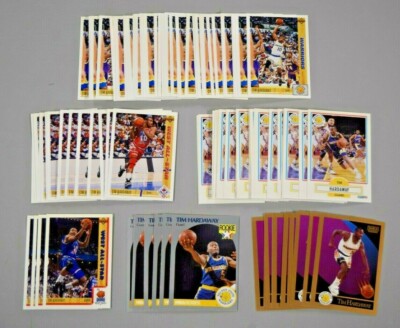Lot Of (107) Tim Hardaway Premium Rookie & Base Cards Hoops Fleer ...