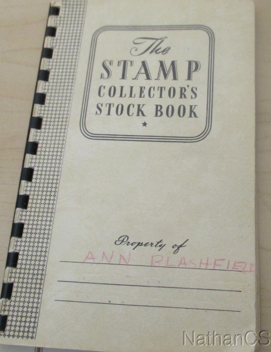 Stamp Stock Book with stamps | eBay
