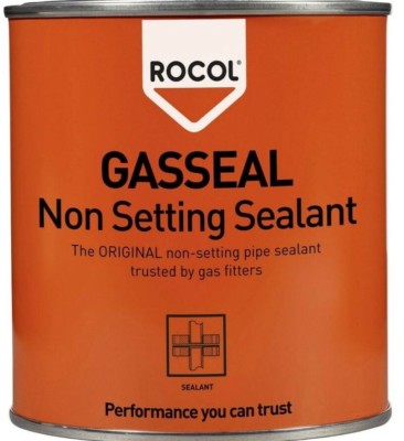ROCOL GASSEAL SEALANT GAS SEAL PASTE 300g TIN FOR USE ON PIPE THREAD ...