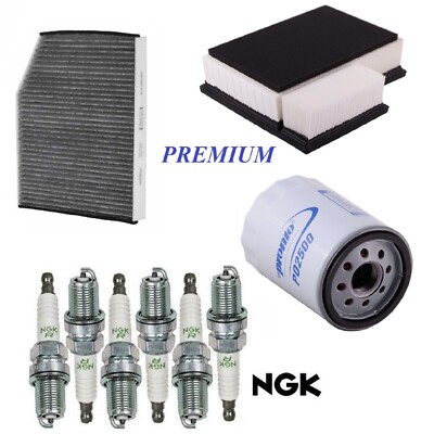 Tune Up Kit Filters Spark Plugs For FORD TRANSIT-250 V6 3.5L; TURBO ...