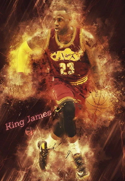 Lebron James Witness Poster