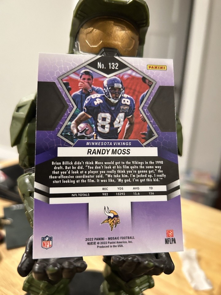 2022 Panini Mosaic - Randy Moss Card | eBay