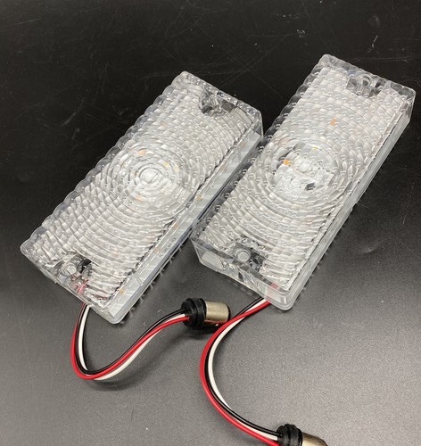 1969-1970 LED Chevy Chevrolet C10 Clear Turn Signal Parking Light Lens ...