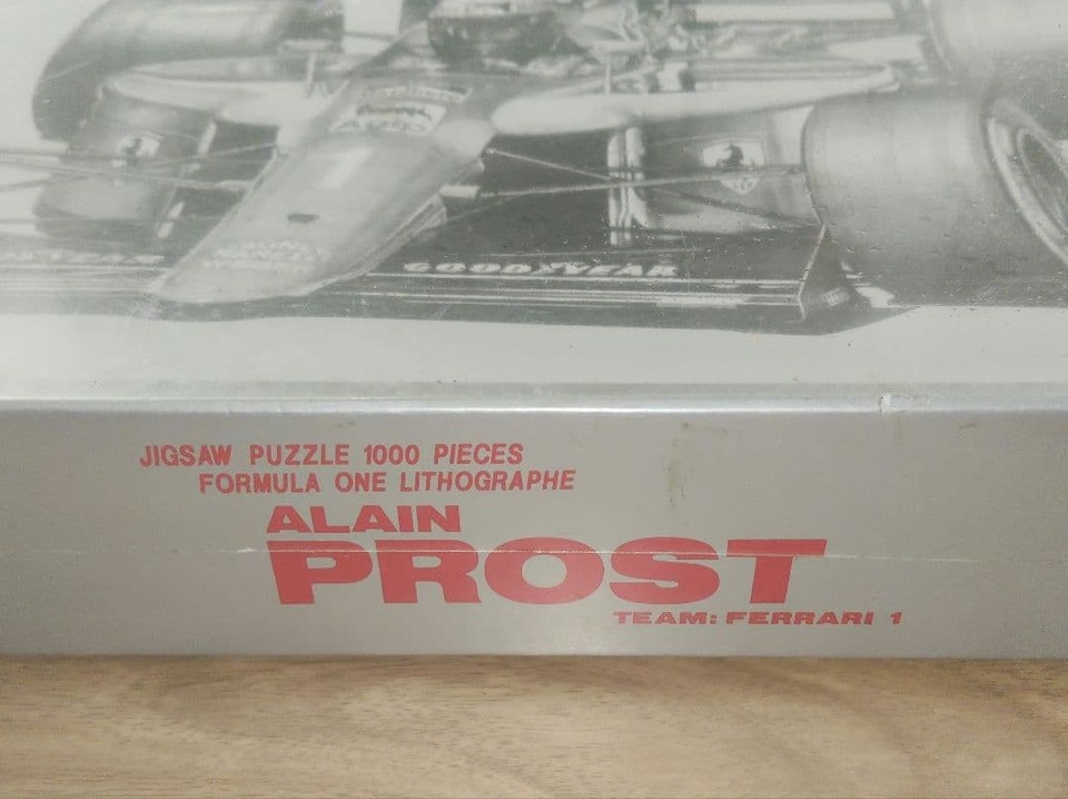 Alain Prost Ferrari Formula 1 Team 1000 Piece Jigsaw Puzzle Unused | eBay