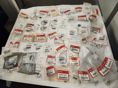 HONDA OEM Parts Lot of 50 OEM motorcycle parts new old stock CHEAP | eBay