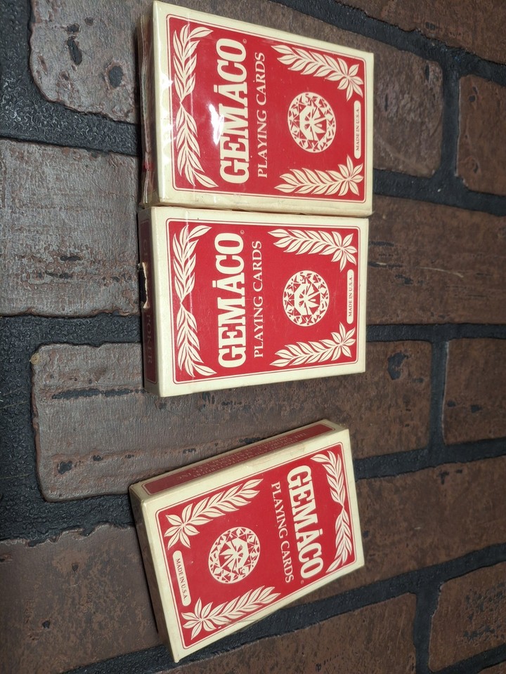 Playing Cards Gemaco Casino Quality Vintage Sealed | eBay