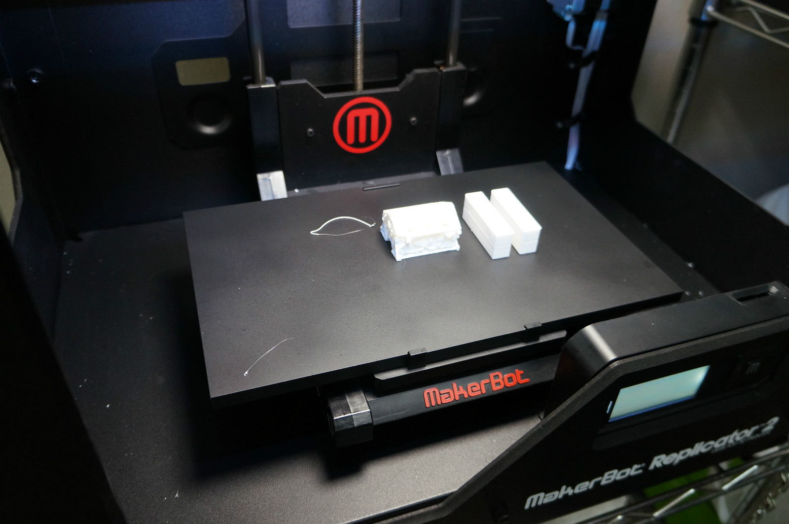 LITE Ver Makerbot Replicator 2 MACHINED BUILD PLATE UPGRADE 3D Printer ...
