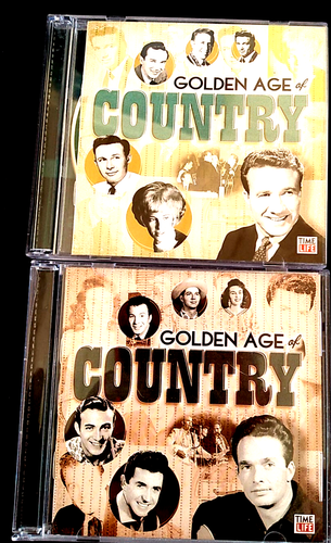 TIME LIFE Golden Age of Country 2 CD LOT Sound RESTORED LIKE NEW Brand ...