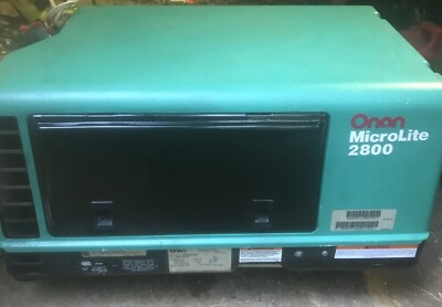 Onan Microlite 2800 RV Generator Gasoline 2.8KV FA26100J Turns Over ...