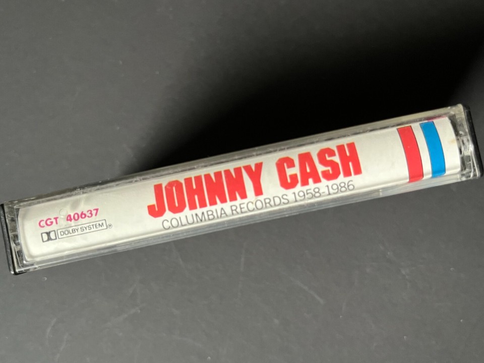 Johnny Cash - Columbia Records 1958 - 1986 - Cassette Tape - PLAY ...