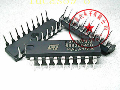 3PCS L4973V3.3 IC REG BUCK 3.3V/ADJ 3.5A 18DIP L4973 4973 L4973V 4973V ...