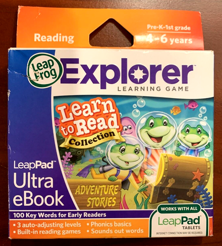 LeapFrog LeapPad Explorer: Learn to Read - Adventure Stories, Leap pad ...
