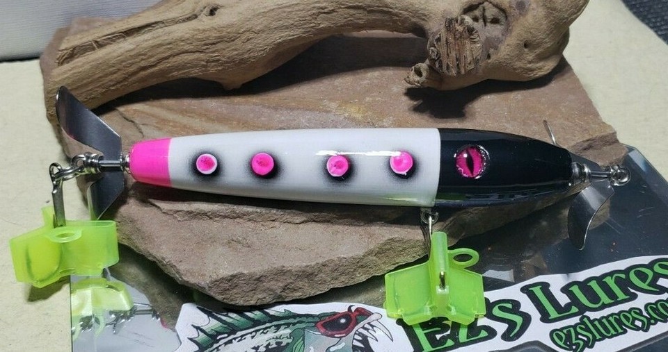 5 inch Custom Handmade wooded Chopper topwater lure( WONDER LURE) | eBay