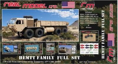 1/35 REAL MODELS US M983 HEMTT detail, engine, and stowage set | eBay
