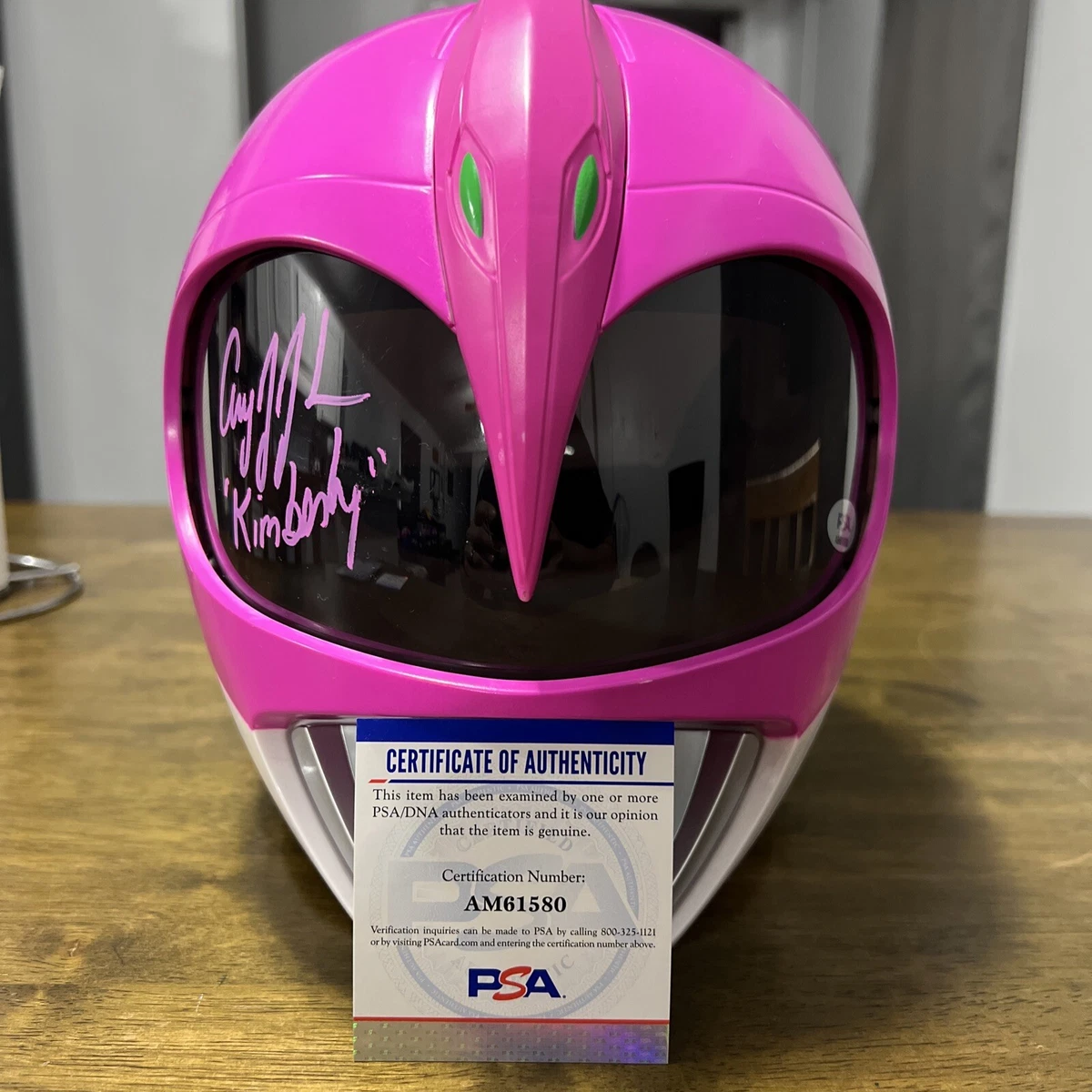 Pink Power Ranger Motorcycle Helmet