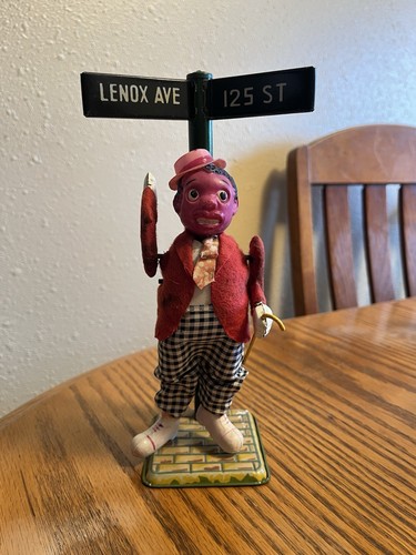 Apls Japan Harlem Tap Dancer. Wind Up Celluloid Tin Tap Toy. | eBay