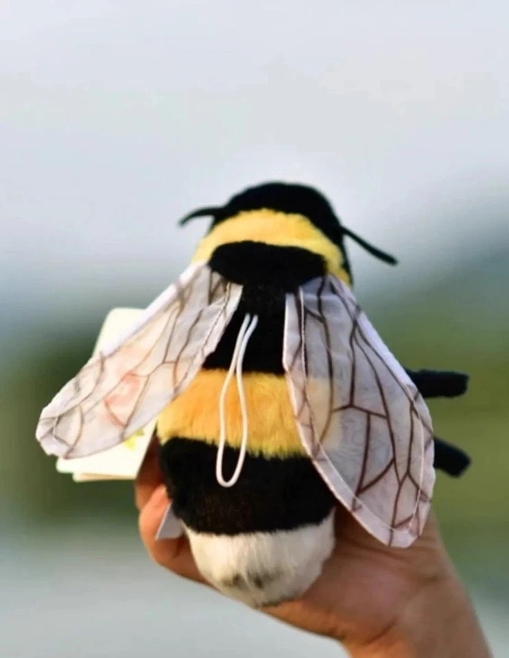 Bumblebee Bee Insect 7 Inch Stuffed Animal Plush Toys Toddler Doll Kids ...