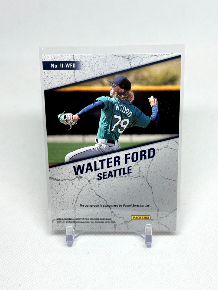 2023 Panini Elite Extra Edition Baseball Walter Ford #II-WFD Auto | eBay