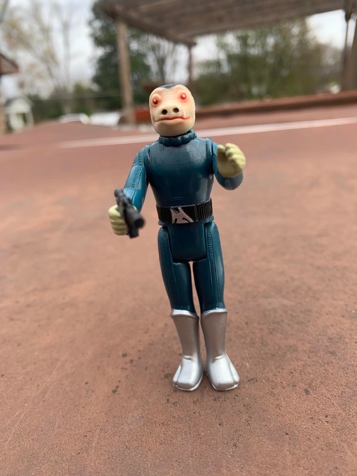 MINT! CUSTOM BLUE SNAGGLE TOOTH STAR WARS 1978 LAST 17 KENNER POTF ...