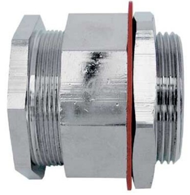 Alco METAL CABLE GLAND 20mm M20 Thread, 1.5mm Pitch, Hexagonal, Nickel ...