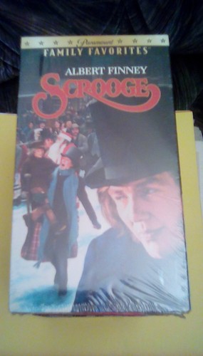 Scrooge RARE Paramount release 1970 VHS Albert Finney Alec Guinness ...
