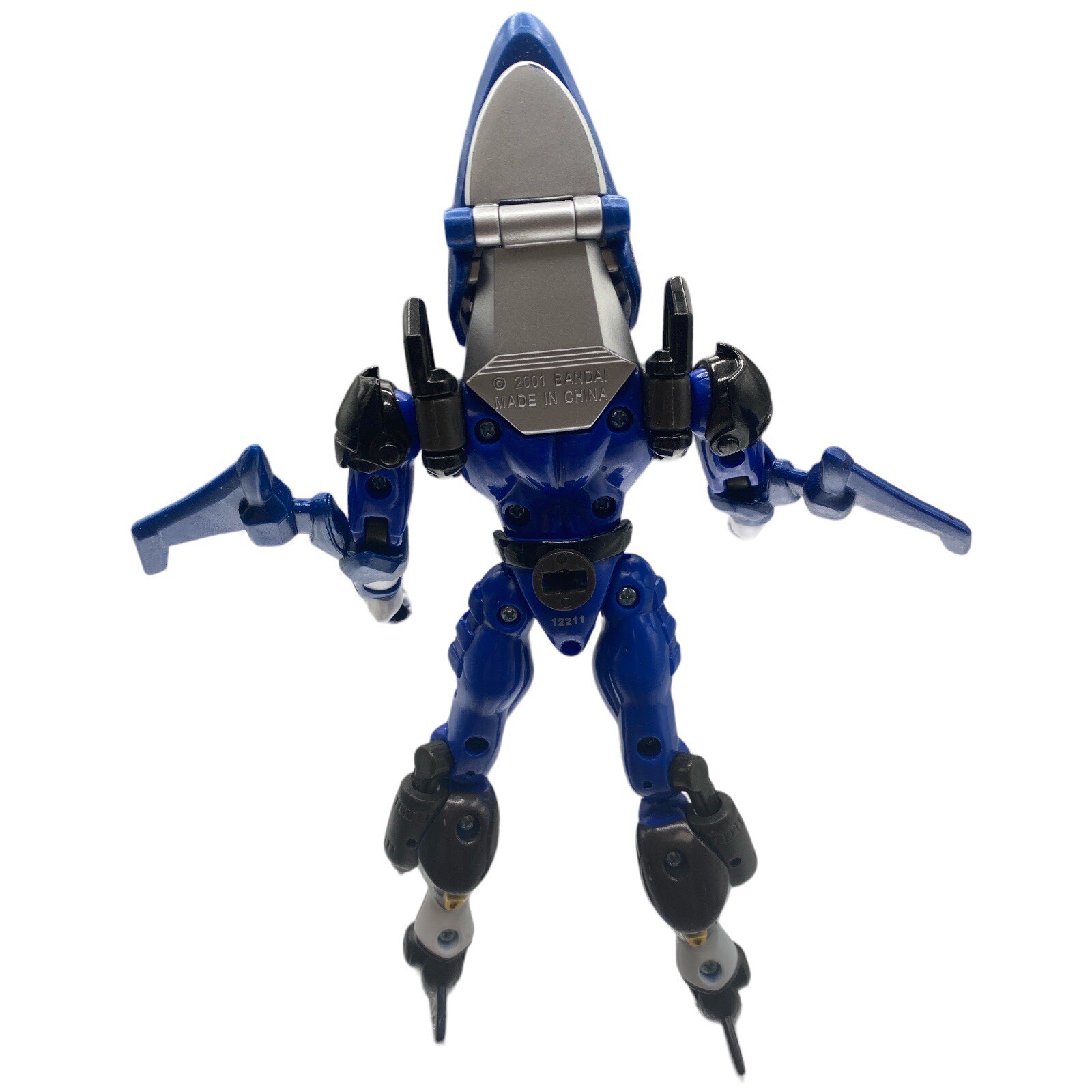 Power Rangers Wild Force Deluxe Zord Morphin Blue Shark Ranger 2001 ...