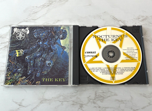 Nocturnus The Key CD ORIGINAL NIMBUS PRESS! 1991 Combat 88561-2029-2 ...