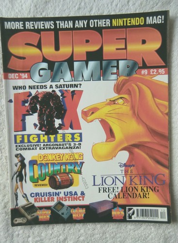 42853 Issue 09 Super Gamer Magazine 1994 | eBay