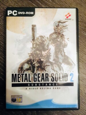 METAL GEAR SOLID 2 SUBSTANCE PC ITA VIDEOGIOCO COMPUTER VERSIONE ...