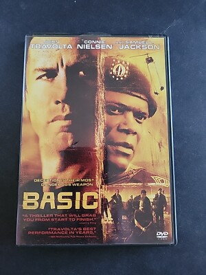 Basic (DVD 2003) John Travolta Connie Nielsen Samuel Jackson ...
