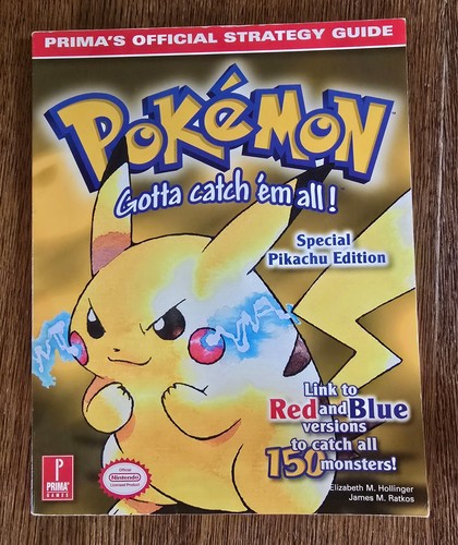 Prima's Official Strategy Guide: Pokemon Special Pikachu Edition | eBay