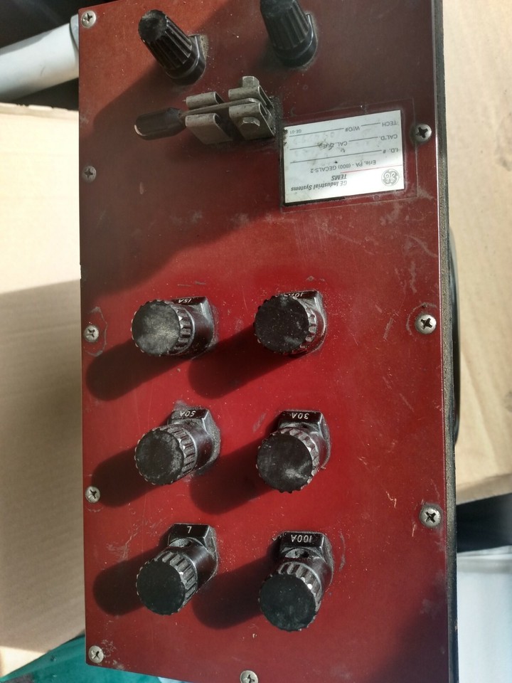 Yokogawa Type 2242 Portable Current Transformer 10, 15, 30, 50, & 100 ...