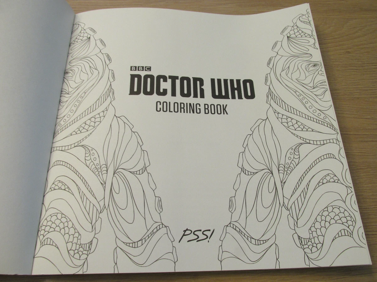 10th Doctor Who Coloring Pages