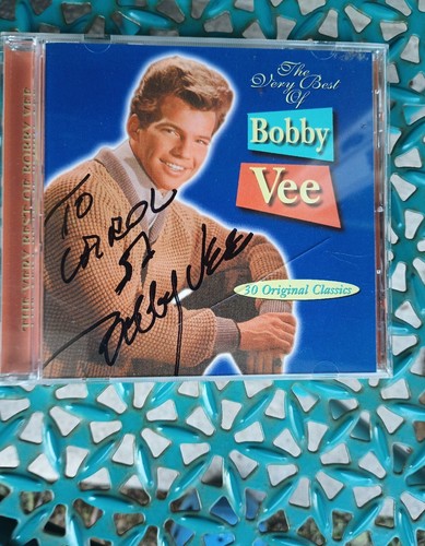 Bobby Vee CD. The Very Best Of Bobby Vee Signed/Signature CD 30 ...