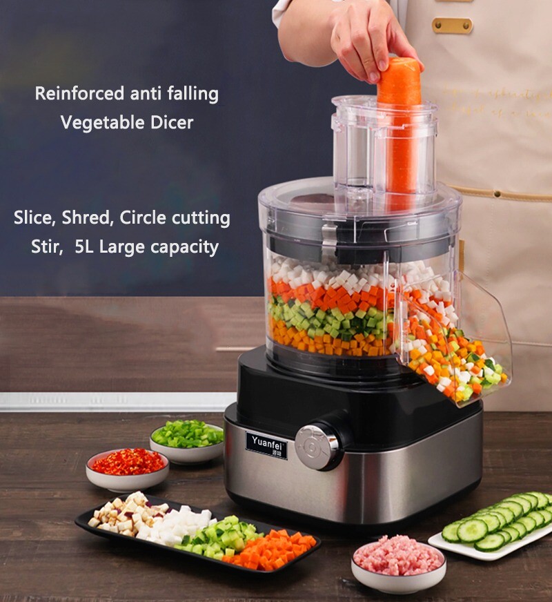 Fruit Vegetable Dicer Minced Meat,sliced,shredded, Home Auto Vegetable ...