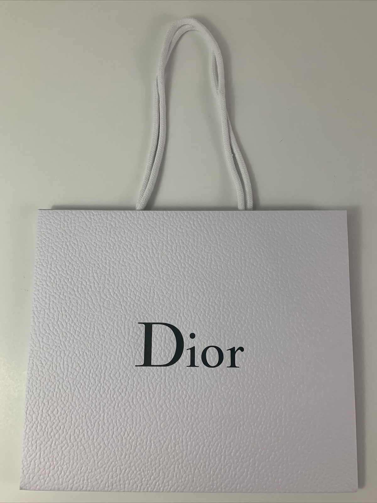 Dior Texture Pebble Paper Shopping Gift Bag 100% Authentic | eBay