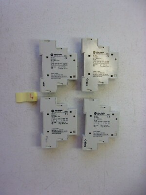 LOT OF 4 FRESH TAKEOUT ALLEN BRADLEY AUXILIARY CONTACT 140-A11 SER C ...