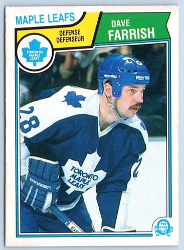 DAVE FARRISH 1983-84 O-PEE-CHEE 83-84 NO 329 NRMINT+ 28601 | eBay