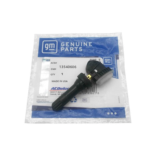 13540606 ACDelco Complete Set of 4 Genuine OEM GM Snap-In TPMS Tire ...