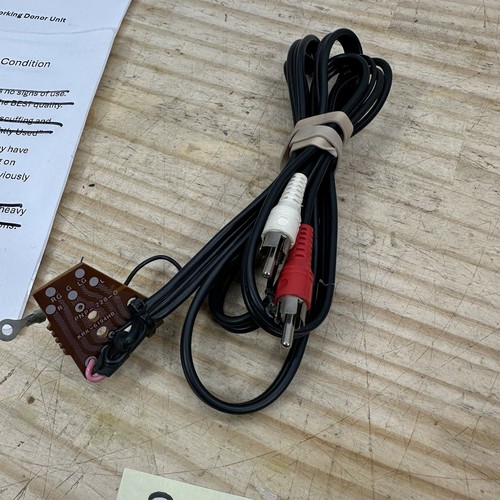 Pioneer PL-670 Turntable Parts - RCA Audio Cables | eBay