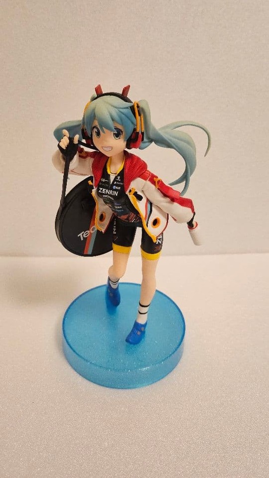 Hatsune Miku Racing Miku Figure Collectible Anime Toy Fully Functional ...
