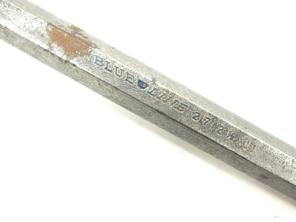 BLUE-LINE TOOLS 2-1/2" COLD STEEL FLAT EDGE TIP CHISEL 11" LONG MADE IN ...