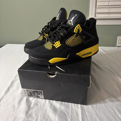 Size 10 - Jordan 4 Retro Yellow Thunder (Used) (Good Condition) | eBay