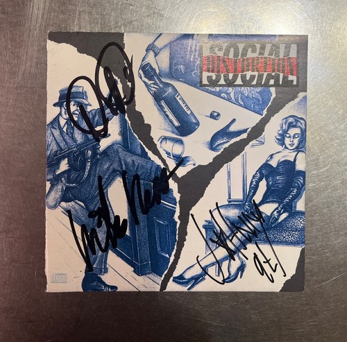 Social Distortion : ST signed autographed CD x3 ( Mike Ness, Jonny ...