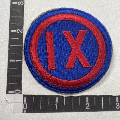 United States IX 9th CORPS Army Patch (SSI Insignia) 00PL | eBay