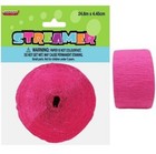 Hot Pink Crepe Streamer 24M Jumbo Roll Paper Colour Birthday Party ...