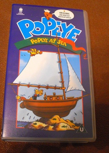 Popeye at Sea VHS video | eBay
