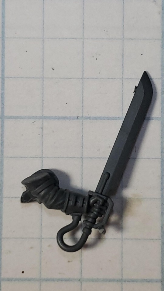 40k Astra Militarum Bits Cadian Command Squad Power Sword Laspistol ...